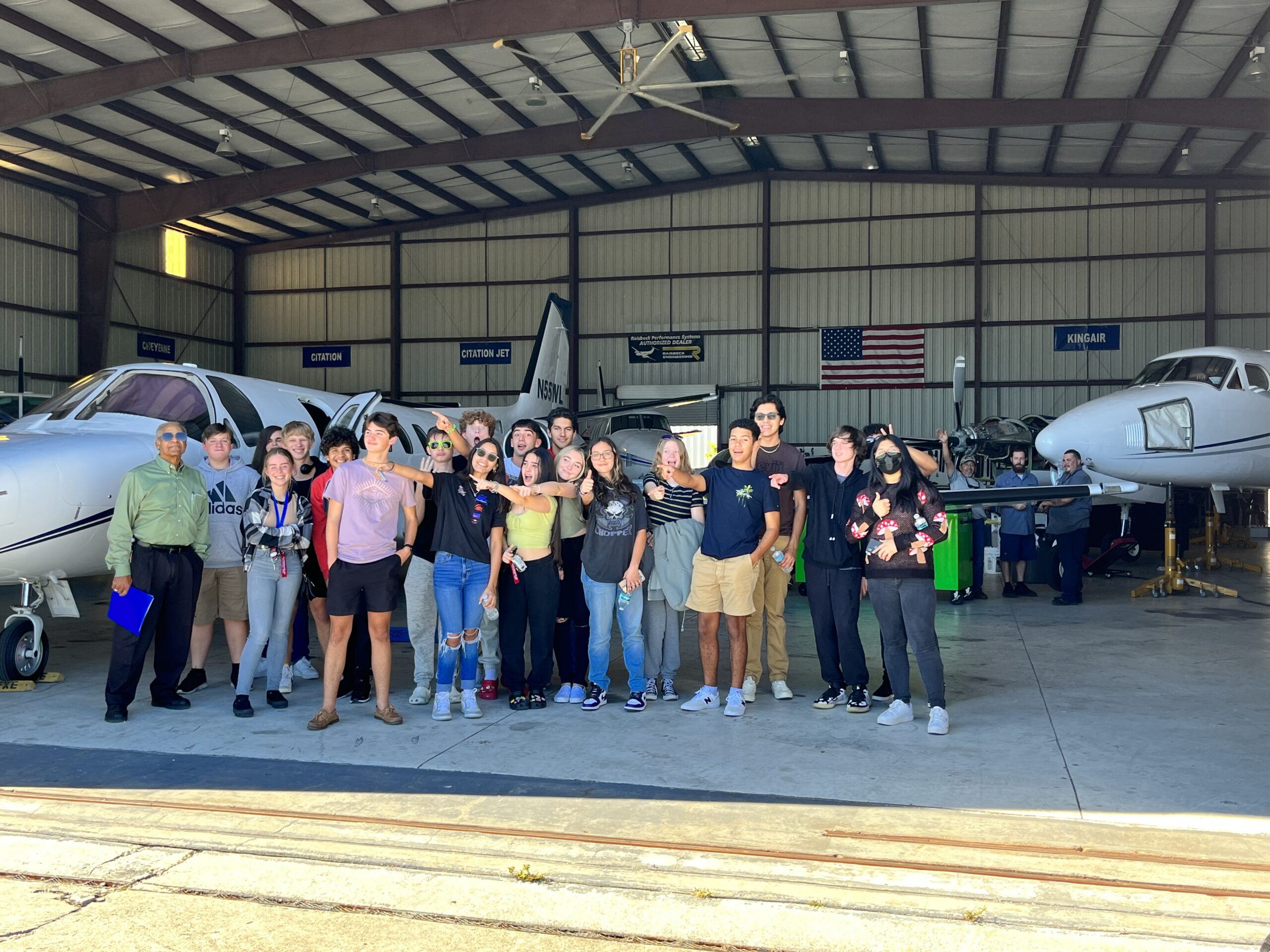 Ft. Pierce Central High School Field Trip - Aircraft Turbine Works,LLC